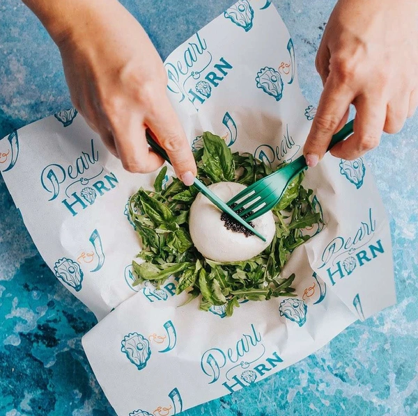 Printed Greaseproof Paper, Square 335mm x 335mm | Forward Print ...